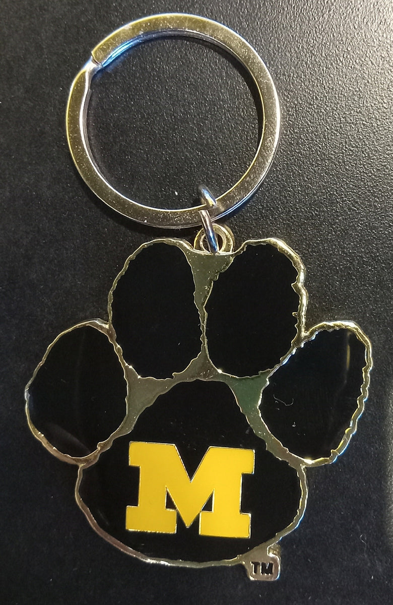 Mizzou Tigers Vault Paw Metal Keychain – Tiger Team Store
