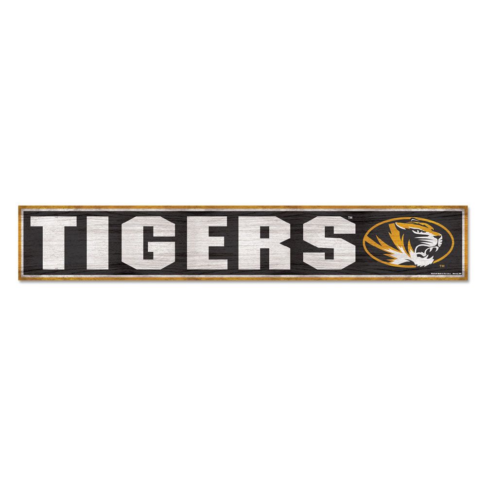Mizzou Tigers Oval Tiger Head Wooden Sign – Tiger Team Store