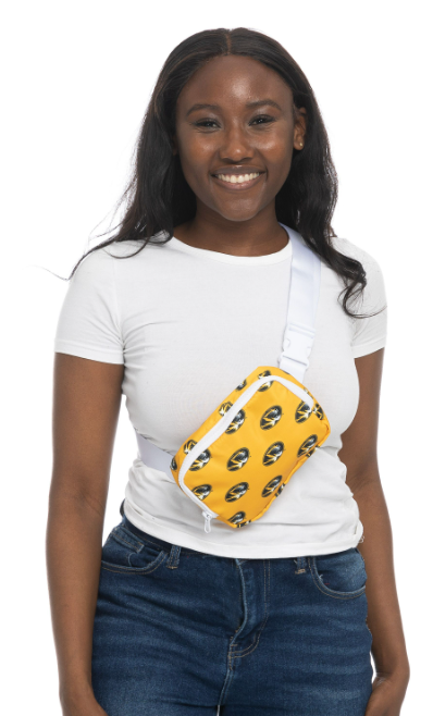 Mizzou Tigers Oval Tiger Head All Over Gold Belt Bag – Tiger Team Store