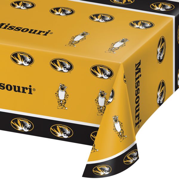 Mizzou Tigers Plastic Table Cover – Tiger Team Store